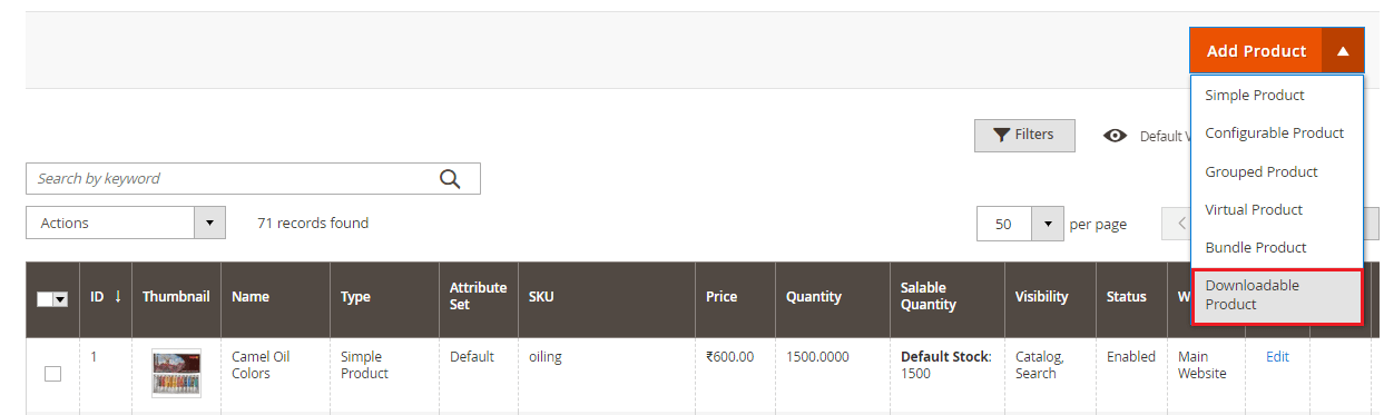 How To Create Downloadable Products in Magento 2 | MeghRaj TechnoSoft - Web, App, E-commerce ...